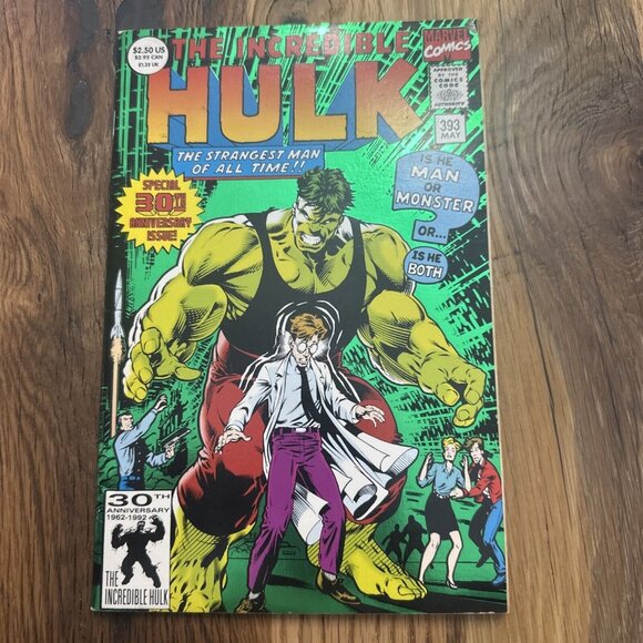 Marvel | Media | Marvel Comics Hulk 393 May The Strangest Man Of All ...
